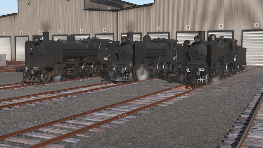 VR K Class Type 3 (K184/185) - In Service Black | Trainz Store