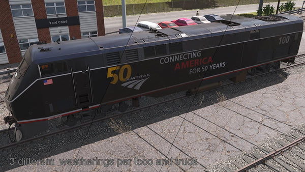 Pro Train: Amtrak P42DC Heritage Loco Bundle | Trainz Store