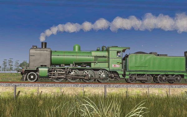 VR K class - K190 2 Tone Green | Trainz Store