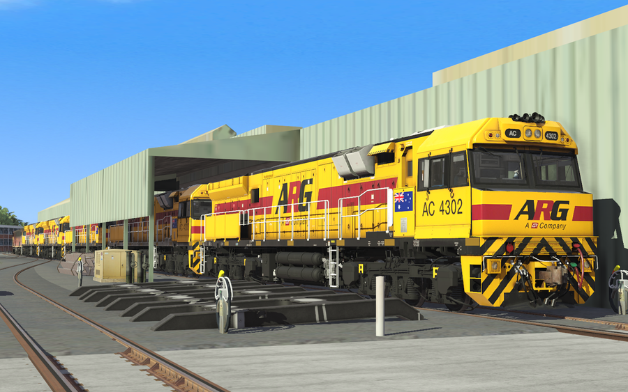C44aci Locomotive - ARG/Mineral Resources Pack | Trainz Store