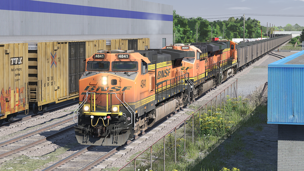 BNSF C44-9W 4772-4877 H3 | Trainz Store