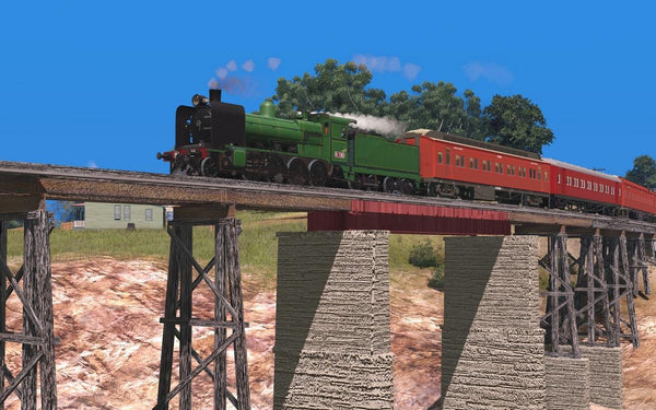 VR K class - K190 2 Tone Green | Trainz Store