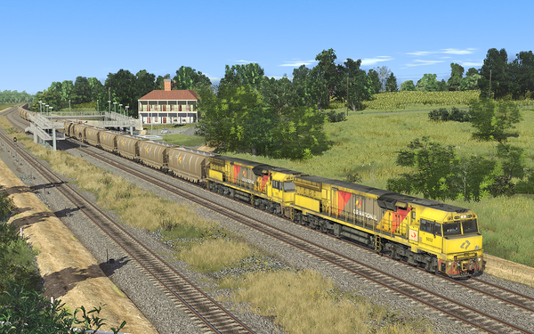 QR National GE C44aci Pack | Trainz Store