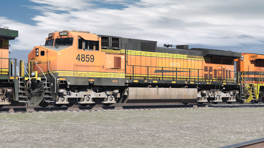 GECX C44-9W EX-BNSF 4772-4877 | Trainz Store
