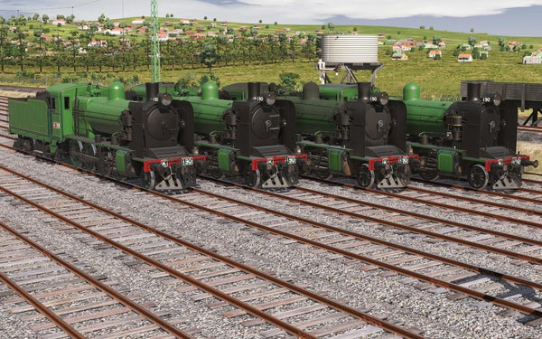 VR K class - K190 2 Tone Green | Trainz Store