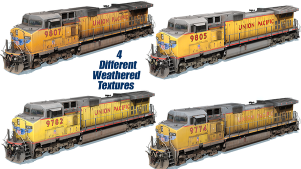 UP C44-9W EX-CNW Repaint 9770-9834 | Trainz Store