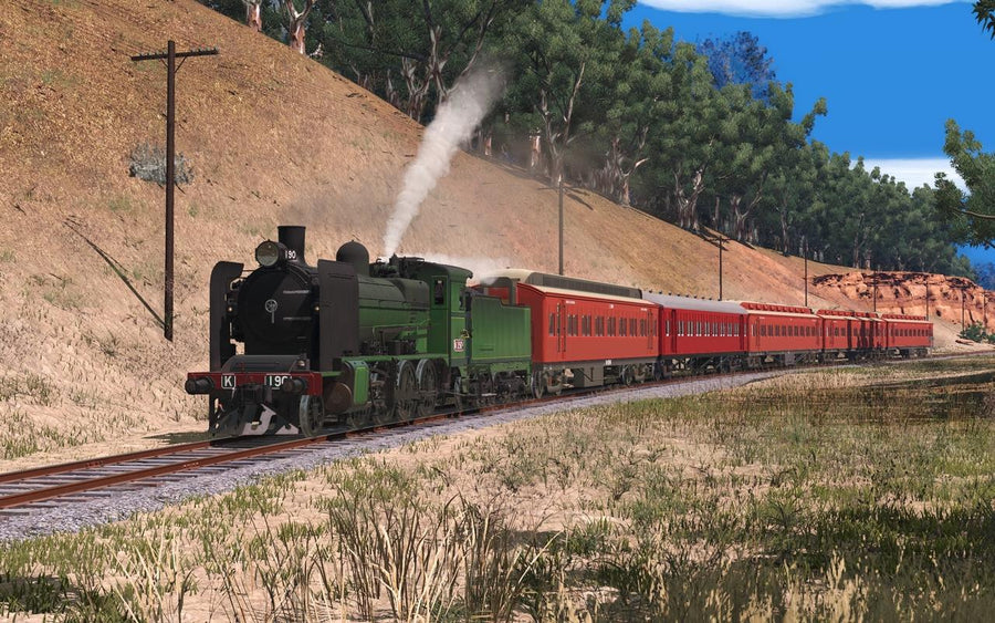 VR K class - K190 2 Tone Green | Trainz Store