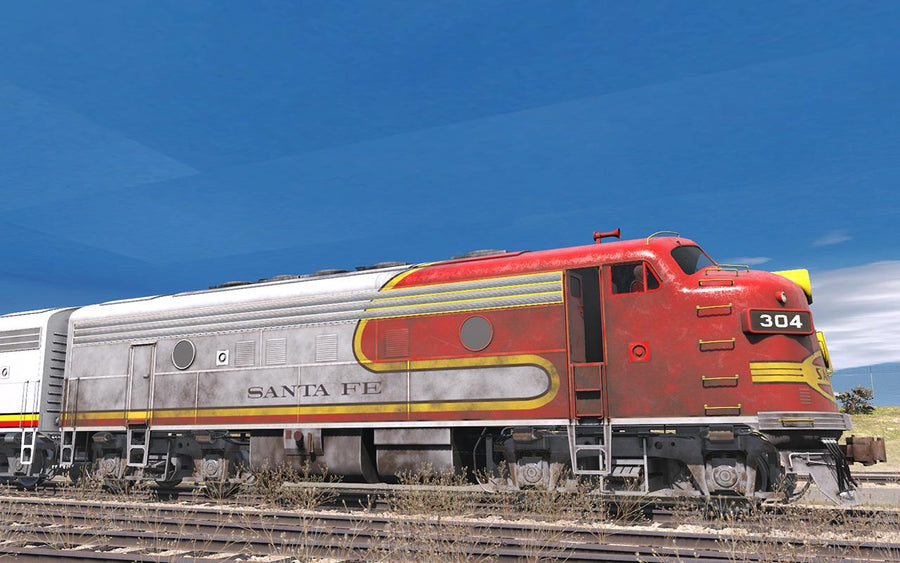 Pro Train: ATSF F7A/B Warbonnet Loco Bundle | Trainz Store
