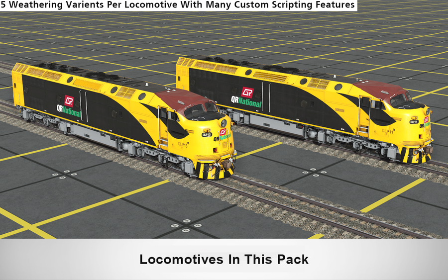 SA CL Class - QR National Pack | Trainz Store