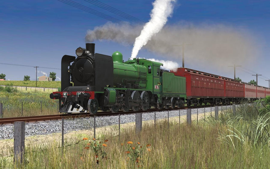 VR K class - K190 2 Tone Green | Trainz Store