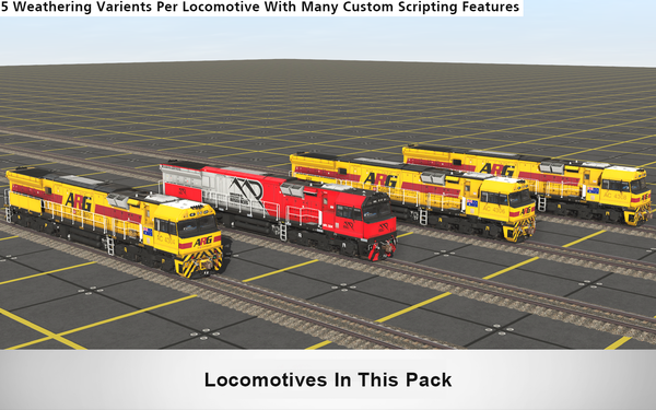 C44aci Locomotive - ARG/Mineral Resources Pack | Trainz Store