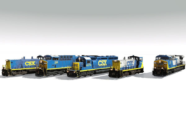 Pro Train: CSX Loco Bundle 1 | Trainz Store