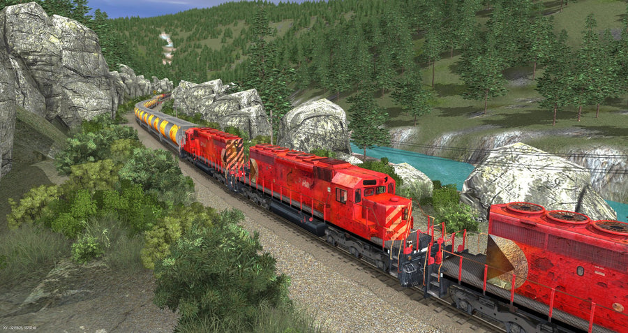 Trainz Route: Canadian Rocky Mountains - Columbia River Basin | Trainz ...