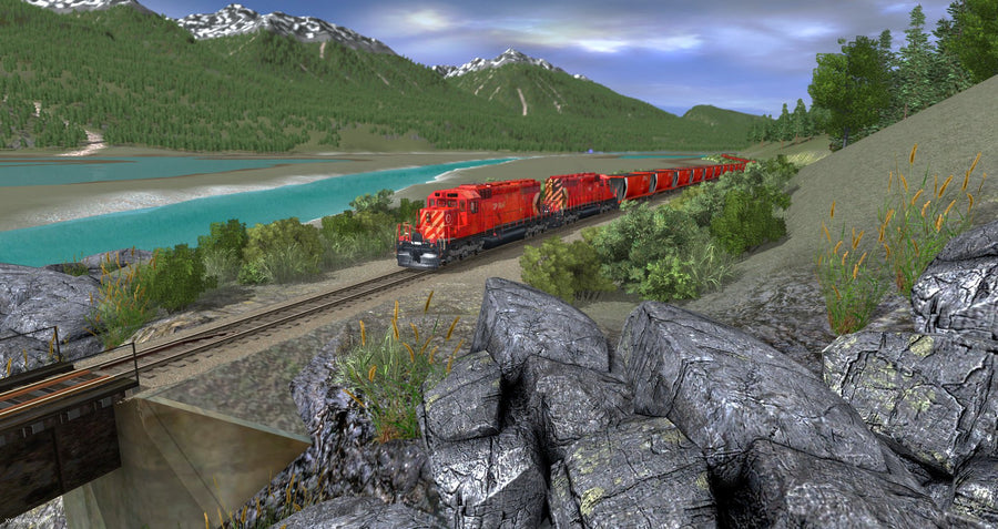 Trainz Route: Canadian Rocky Mountains - Columbia River Basin | Trainz ...