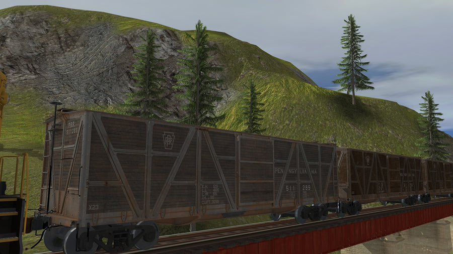PRR X23 Boxcar | Trainz Store