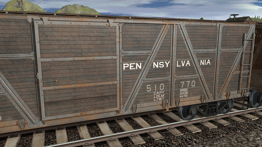 PRR X23 Boxcar | Trainz Store