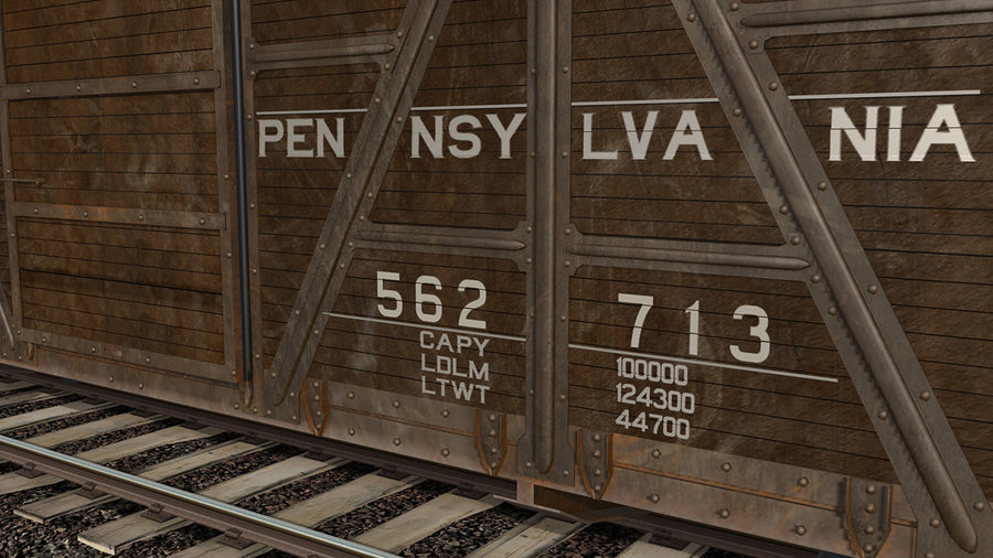 PRR X23 Boxcar | Trainz Store