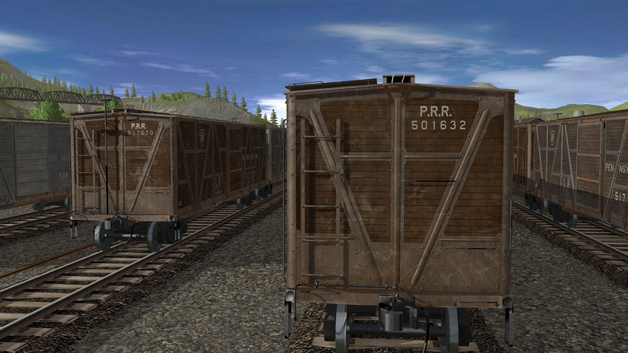 PRR X23 Boxcar | Trainz Store