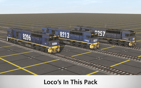 NSW 82 Class Freight Corp, Freight Rail Pack | Trainz Store