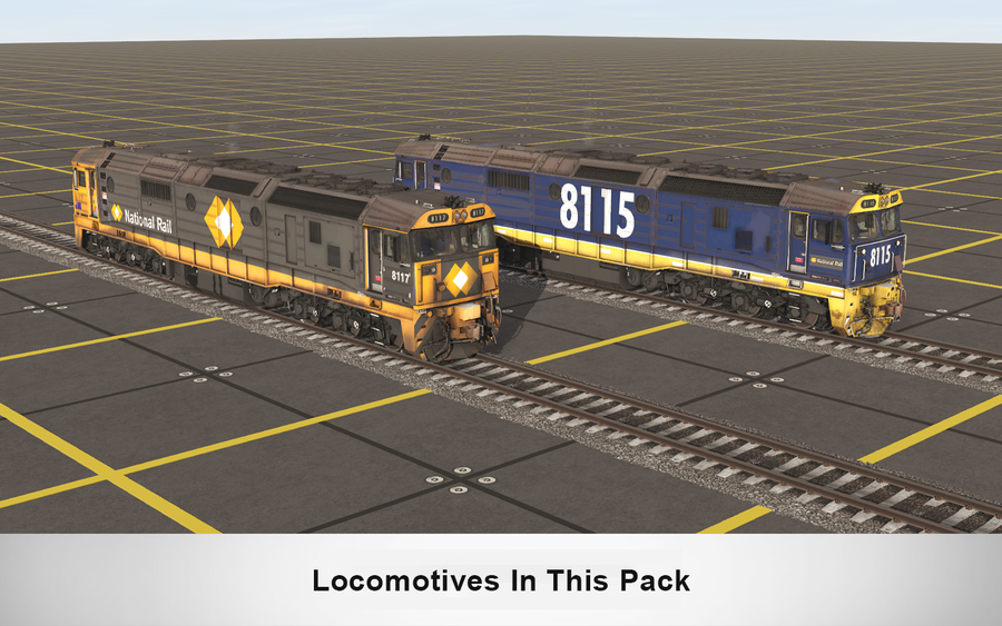 NSW 81 Class National Rail Pack | Trainz Store