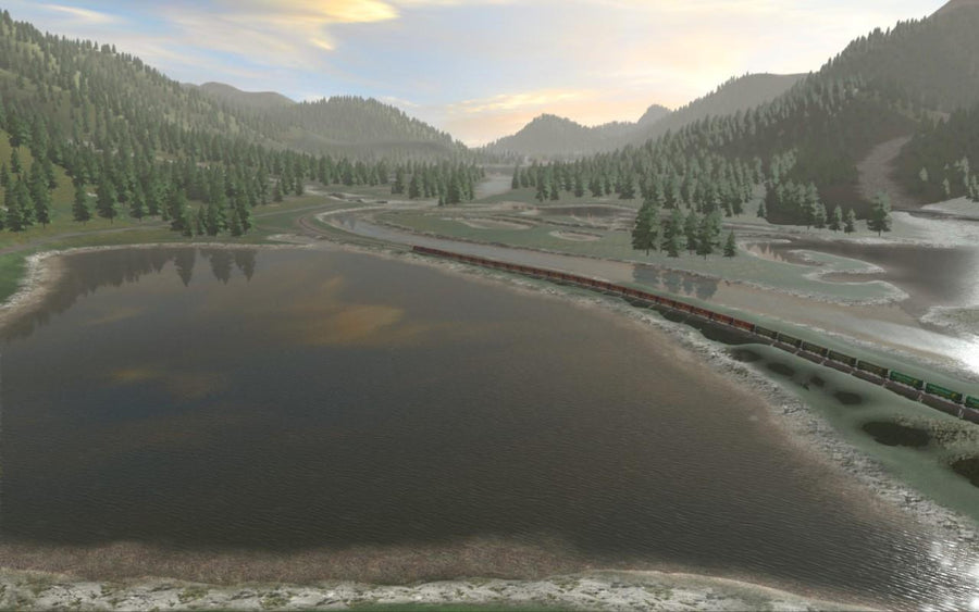 TRS19 Canadian Rocky Mountains Baker Crk to West of Calgary | Trainz Store