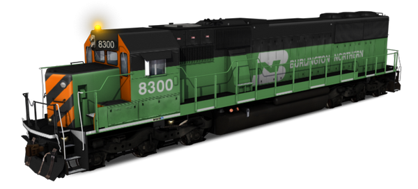 Burlington Northern Railroad - EMD SD60 | Trainz Store