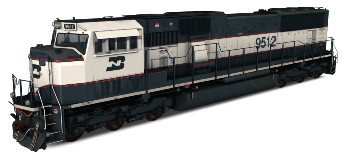 Burlington Northern Railroad - EMD SD70MAC | Trainz Store