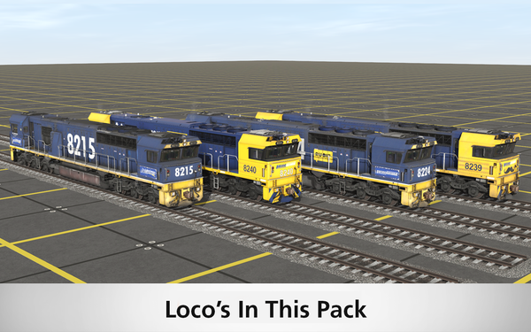 NSW 82 Class Pacific National Pack | Trainz Store