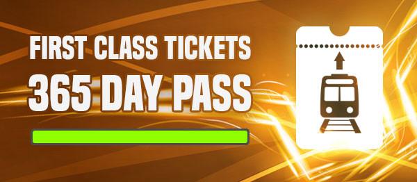 First Class Ticket (choose duration when ordering) | Trainz Store
